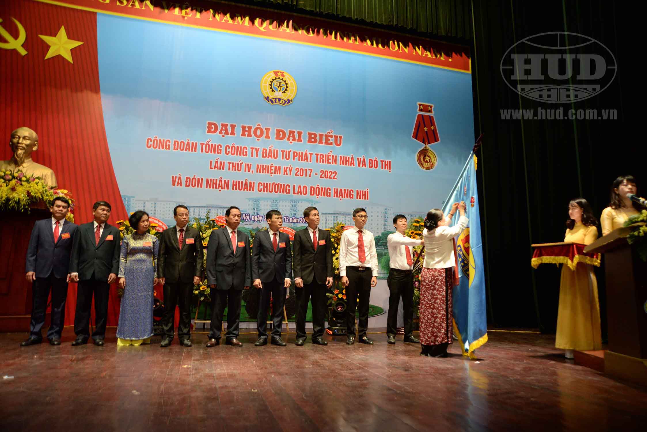 Công đoàn Tổng Công Ty Hud Tổ Chức Đại Hội Đại Biểu Lần Thứ Iv Nhiệm Kỳ 2017 2022 Và đón Nhận